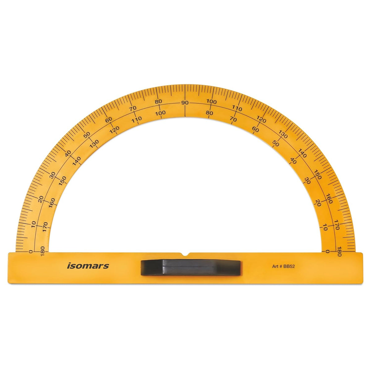 Isomars Blackboard/Whiteboard Teacher's Protractor - 180 Degrees - Lar