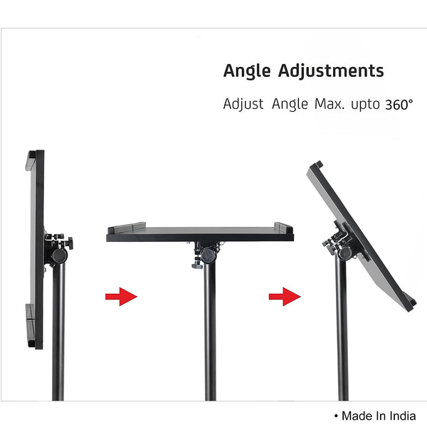 Isomars Multipurpose Laptop Table Hospital Table Study Desk, Caster Lo