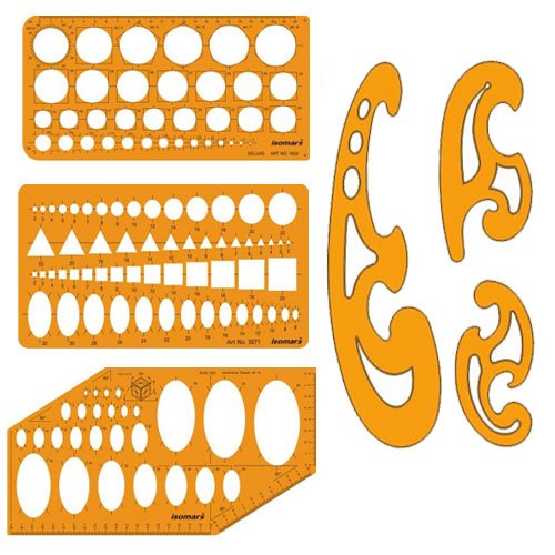 Drawing Templates & Stencils - Isomars