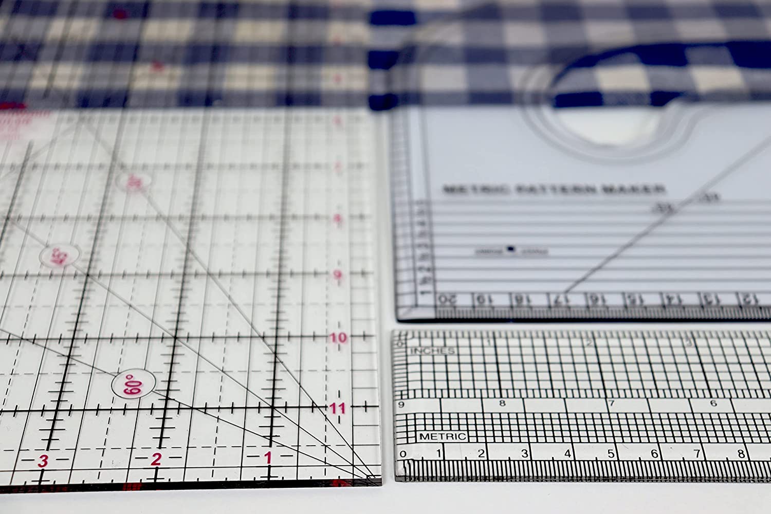 Pattern Maker, Gridding Ruler & Garment Ruler Combo - Isomars