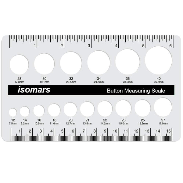 Button Measuring Scale - Isomars